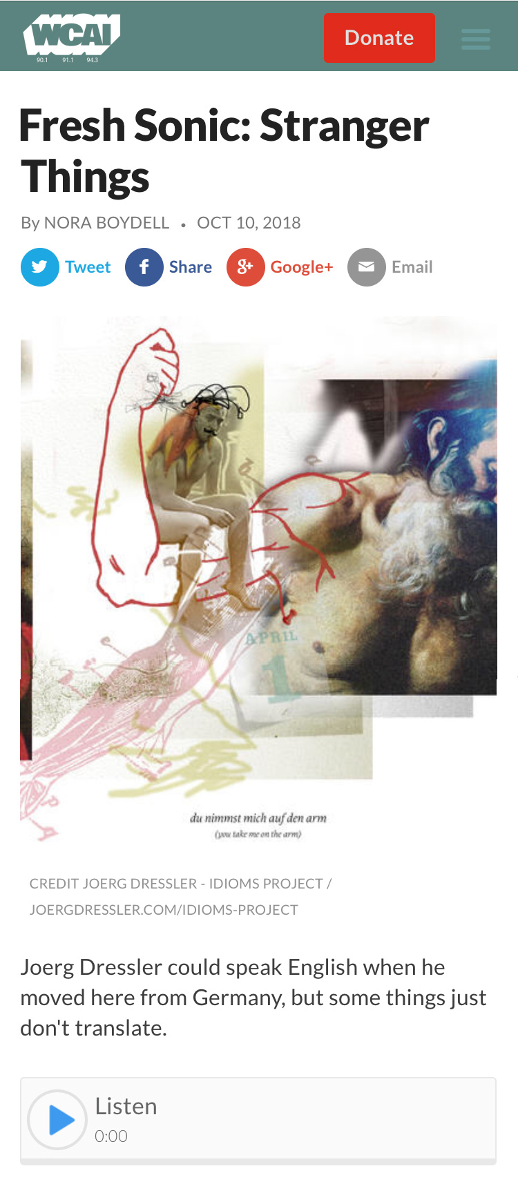 Fresh Sonic: Stranger Things - Joerg Dressler